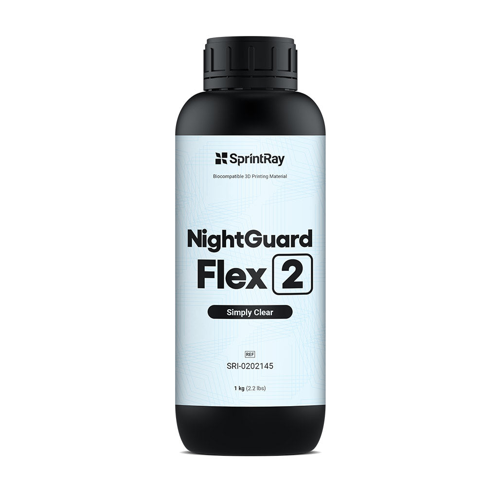 SprintRay Nightguard Flex 2 - Simply Clear - 1 Kg – SprintRay Store