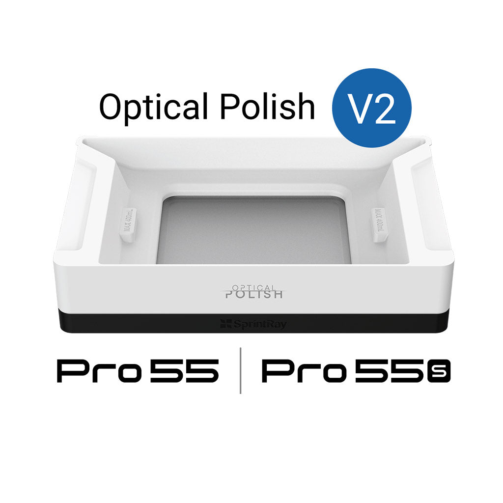 SprintRay Pro 55/55S Standard Resin Tank with Optical Polish V2 ...